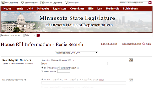 Minnesota Legislature - Office of the Revisor of Statutes
